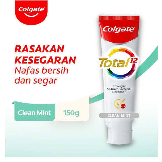 Colgate Total Clean Mint Toothpaste 150gr/Pasta Gigi | Lazada Indonesia