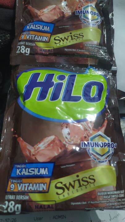 Hilo Swiss Chocolate Rentengan Isi 10 Sachet | Lazada Indonesia