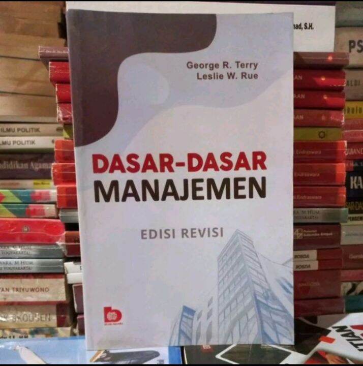 BUKU DASAR DASAR MANAJEMEN PENULIS GEORGE R. TERRY | Lazada Indonesia