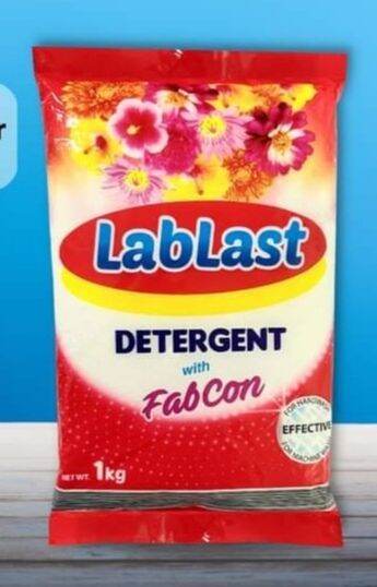 Lablast Laundry detergent powder with fabcon, fresh scent, 1kg per pack ...