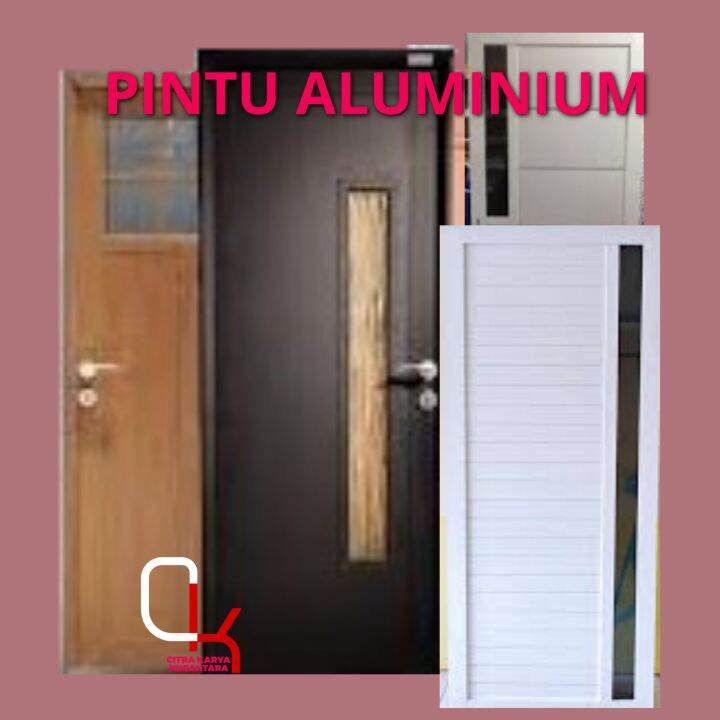 Pintu aluminum motif bisa custom | Lazada Indonesia