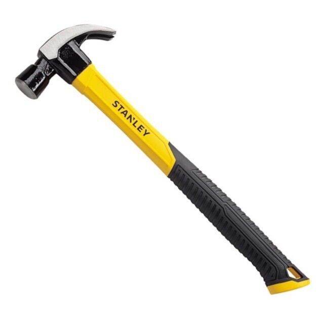 [100% ORIGINAL] STANLEY Fiberglass Claw Hammer / Tukul Besi 27mm 16oz ...