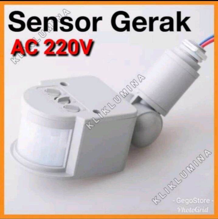 Saklar otomatis sensor gerak AC220V | Lazada Indonesia