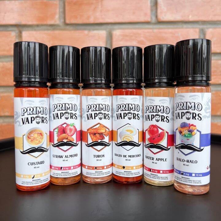 Primo Vapors by Vapordrops 65ml 60/40 Pod Friendly | Lazada PH