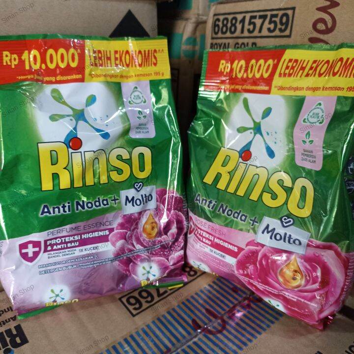 Rinso 400gr | Rinso 10000 | Rinso Bubuk | Deterjen | Detergen | Lazada ...