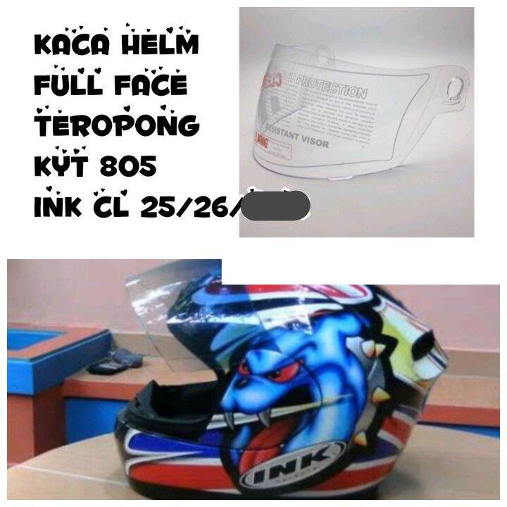 KACA HELM INK CL25, INK CL26, KYT 805 | Lazada Indonesia