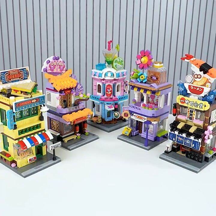 LEGO Lắp Ráp Mô Hình Nhà Hàng Nhật Bản Cỡ Lớn Keeppley cho bé từ 5 tuổi ...