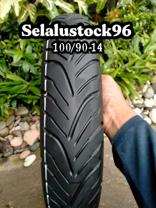 Ban Standar Motor Yamah Lexi Depan Belakang Ukuran 100/90 Dan 90/90 ...