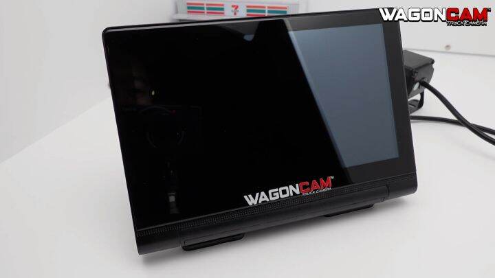 WAGONCAM กล้องติดรถบรรทุก 24V จอสัมผัส 7 นิ้ว กล้องหน้าภายใน กล้องหลังกันน้ำ LED รุ่น 1M2CB ...