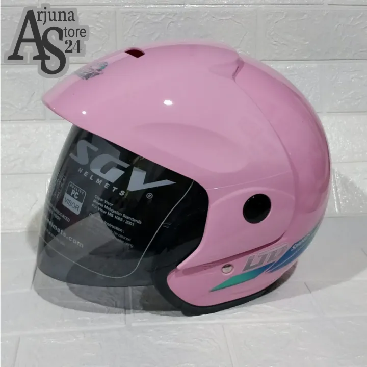 Helm LTD Sport Pink 100% Original SNI Import Made in Malaysia || Arjuna ...