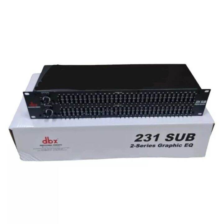 Equalizer DBX 231SUB EQ DBX 231 Plus Subwoofer DBX | Lazada Indonesia