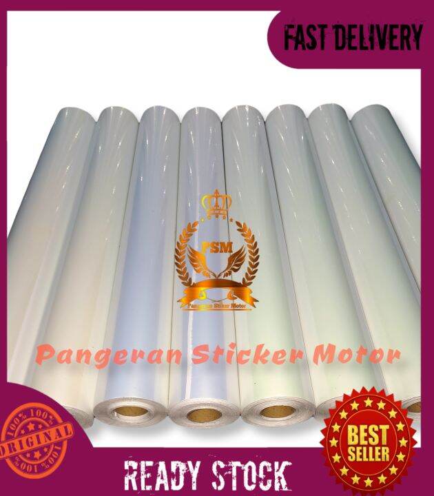 Stiker Putih Mutiara Skotlet Putih Mutiara L 50 cm | Lazada Indonesia