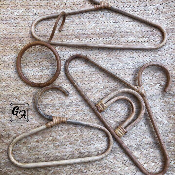 Rattan Clothes Scarf Hangers - Natural Materials - Pinoy Made | Lazada PH