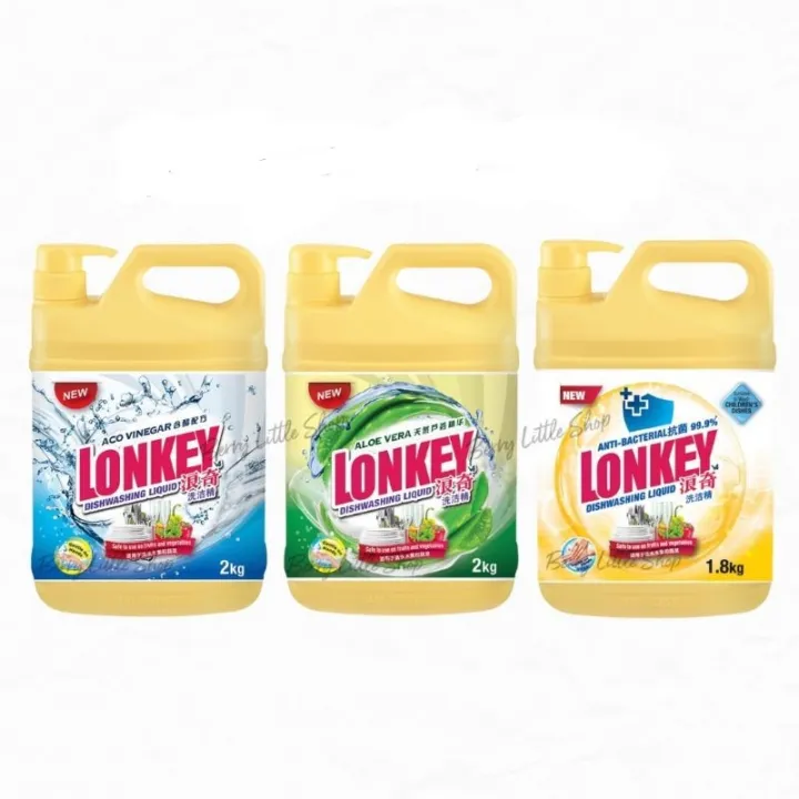 [READY STOCK] Lonkey Dishwashing Liquid(1.8kg/2kg) | Lazada