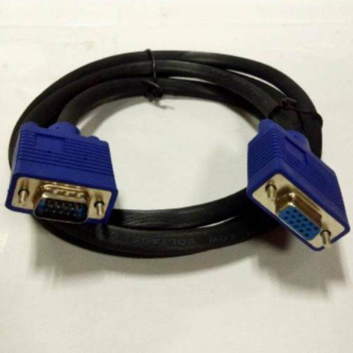 NETLINE KABEL VGA 3 METER MALE TO FEMALE | Lazada Indonesia