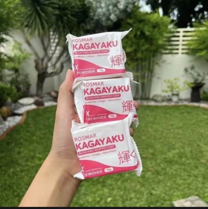 Rosmar Kagayaku Bleaching Whipped Soap 70g X10 scar remover 100% Authentic and Original ...