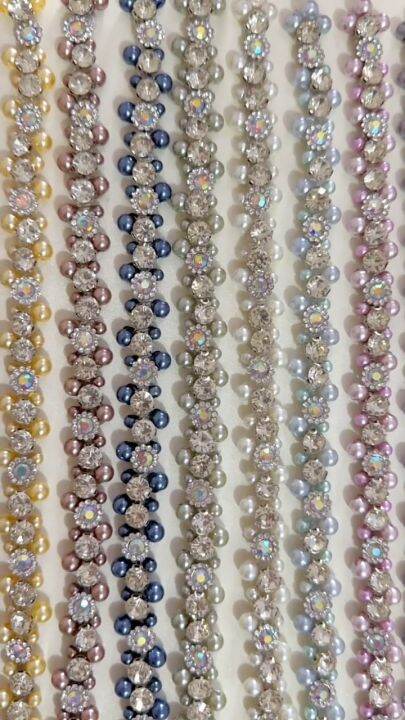 Payet Rangkai Mutiara a17/ Bisa costum warna dan ukuran | Lazada Indonesia