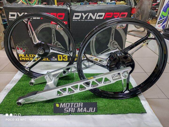 COMBO SET 2&1 /DYNOPRO D3 SPORT RIM +MONSTER CNC ARM PNP Y15 Y16 ...