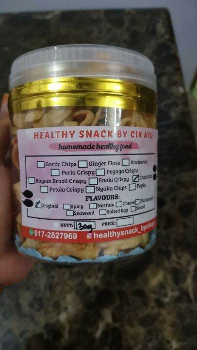 Crab Stick Crispy / Kerepek ketam rangup | Lazada