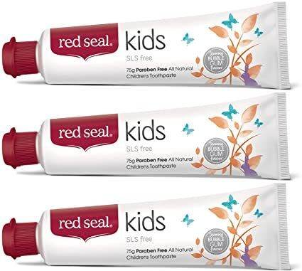 Red Seal Kids SLS Free Toothpaste Natural Bubble Gum Flavor 75g | Lazada PH