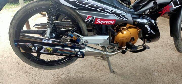 STAINLESS APIDO CHICKENPIPE WAVE 100/WAVEDASH110/WAVE110CX/SMASH115 ...