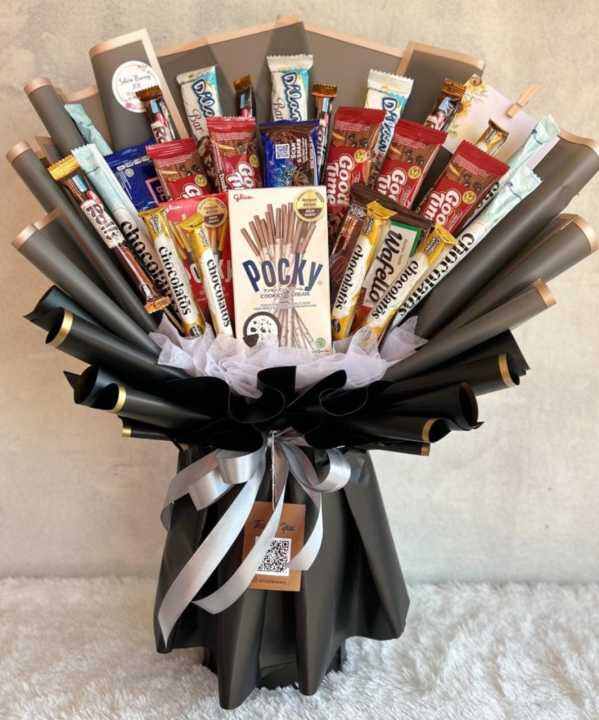 buket snack ukuran besar dengan isian lebih banyak | Lazada Indonesia