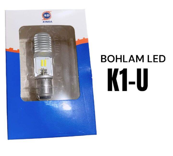 bohlam led kaki 1 pnp sinar putih universal | Lazada Indonesia
