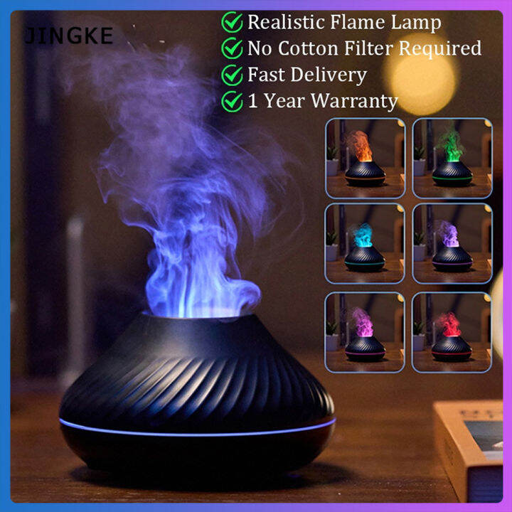 JINGKE Colorful simulated flame fragrance machine usb home air ...