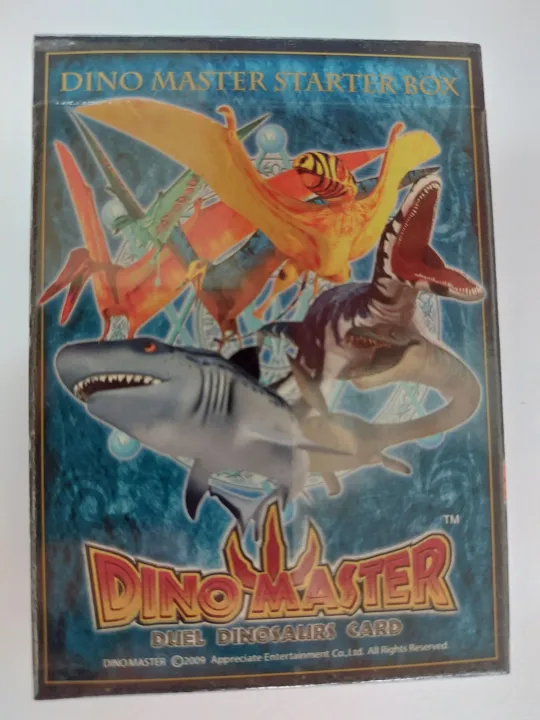 การ์ดไดโนมาสเตอร์ Dino Master Starter Box ชุดที่ 1 เหมาะสำหรับผู้เล่น ...