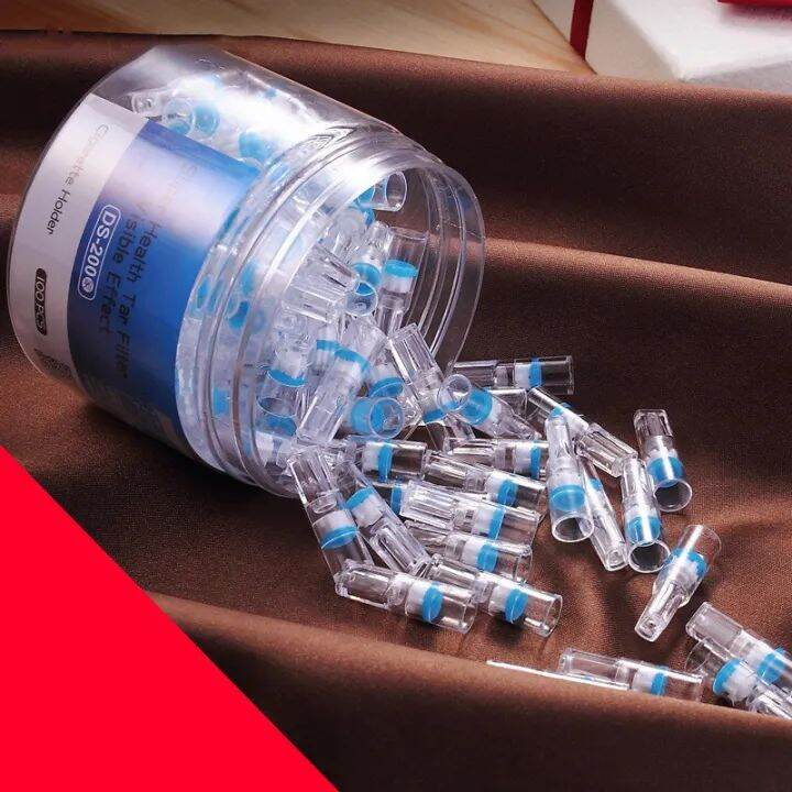 100Pcs Disposable Anti-Smo-king Filter Quit Addiction Filters 100% Safe ...