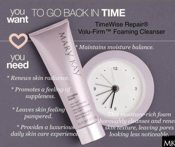 Mary Kay TimeWise Repair Volu-Firm Foaming Cleanser Repacked 20ml (Exp Date Apr 2025) | Lazada