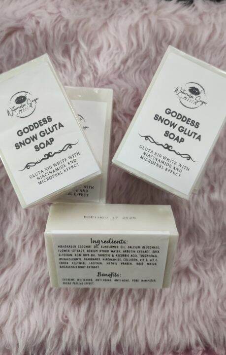 Goddess Snow Gluta Soap | Lazada PH