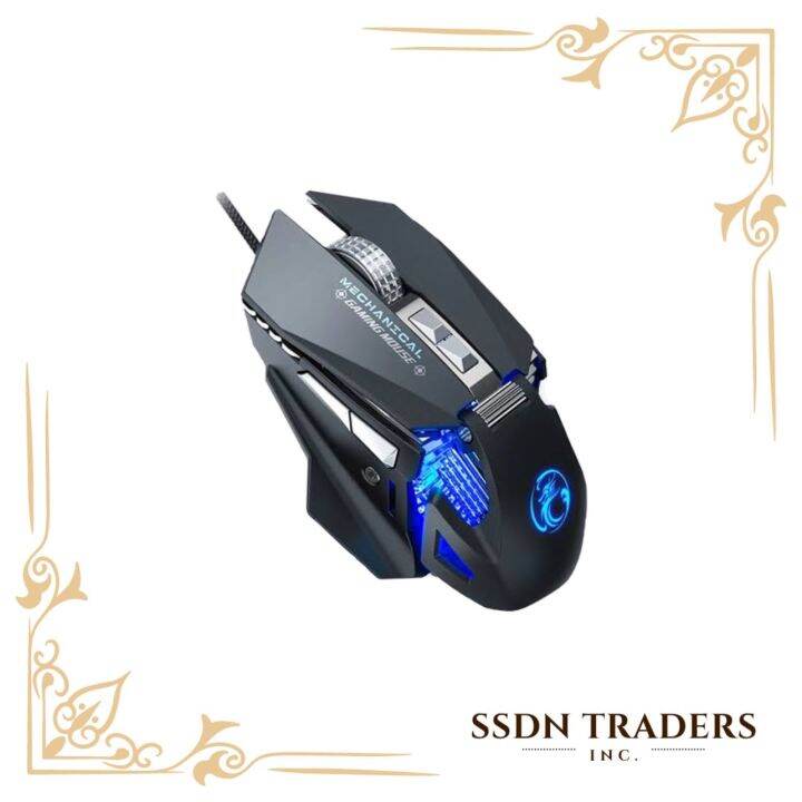 Mice T96 7200 DPI RGB Mechanical Gaming Mouse USB Wired Computer Gamer ...