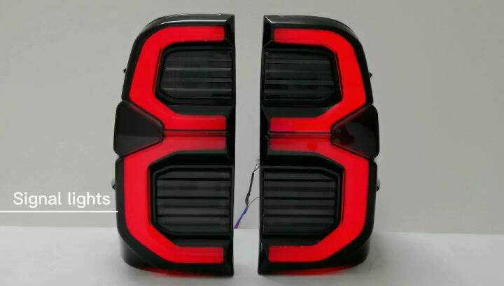 Toyota Hilux Revo Rocco Rogue Tail Lamp design 2021 LED running light ...