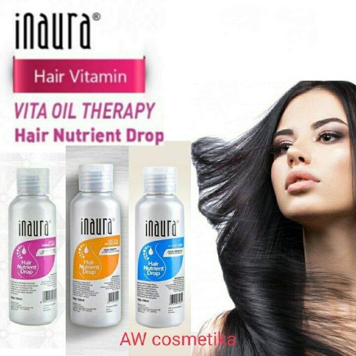 INAURA Hair Vitamin Nutrient Drop 10ml 100ml | Lazada Indonesia