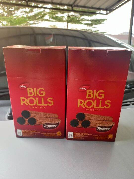 nabati big roll wafer stick richoco ( 1box isi 20pcs) | Lazada Indonesia