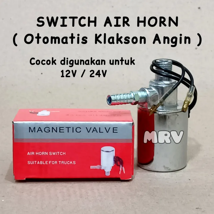 OTOMATIS KLAKSON ANGIN 12V 24V / SWITCH HORN TECH | Lazada Indonesia