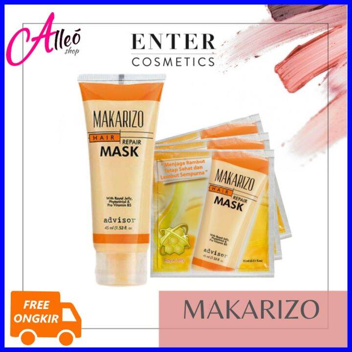 MASKER RAMBUT RUSAK MAKARIZO ADVISOR HAIR REPAIR MASK Untuk Rambut ...