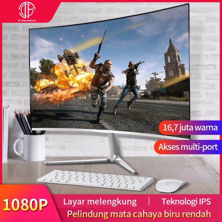 24-inci 144Hz monitor komputer LCD, desktop kantor, gaming, 1080P ...