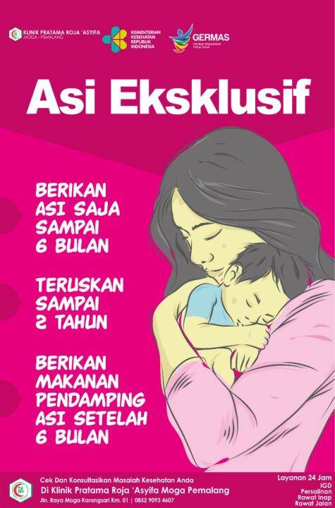POSTER asi ekslusif poster kesehatan, poster promotif dan preventif ...