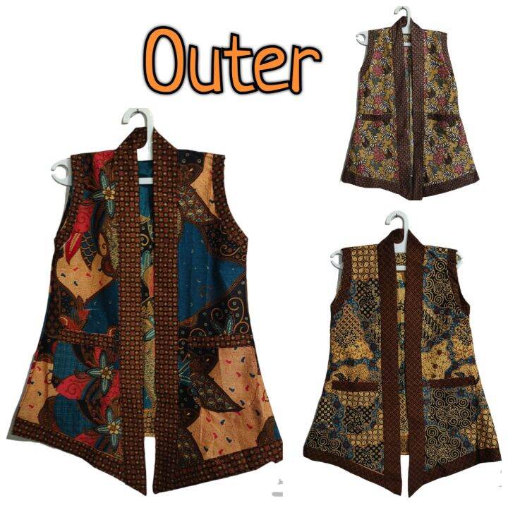 Vest Batik Remaja Pakai Saku Depan | Lazada Indonesia