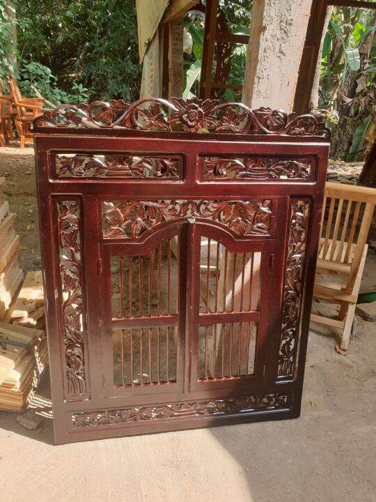 Krepyak ukuran 100x80 dengan kaca | Lazada Indonesia