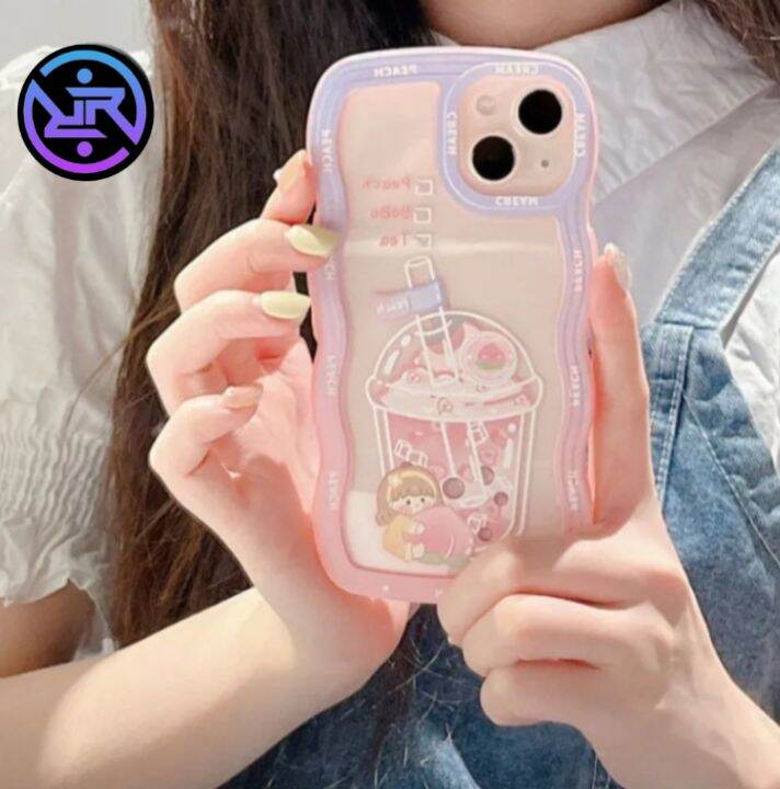RR Shoftcase gelombang Boba model SS147 casing handphone Vivo,Oppo A1k ...