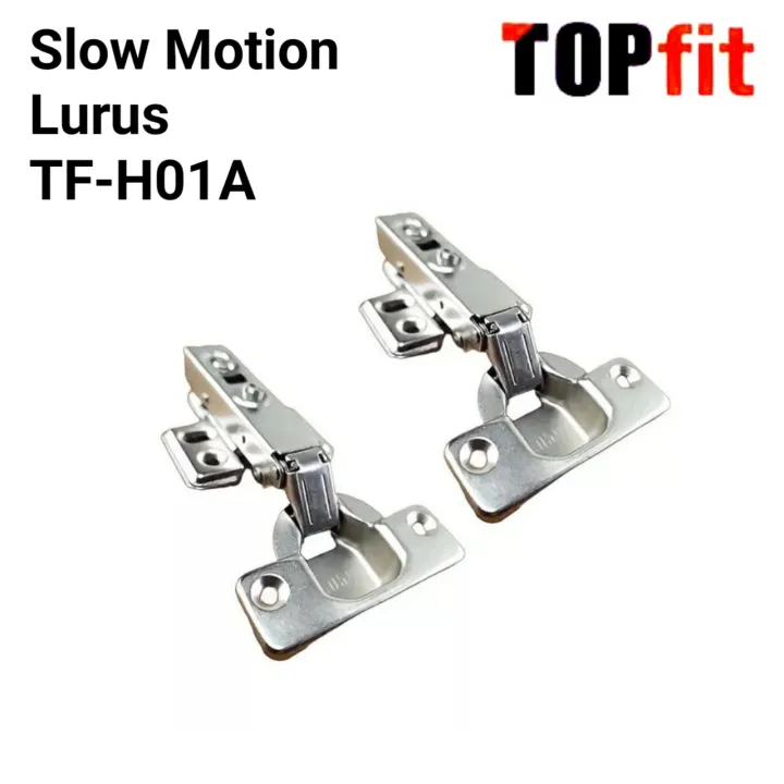 Engsel Sendok Slow Motion Lurus TOP FIT Hidrolik TF - H01A Soft Close ...