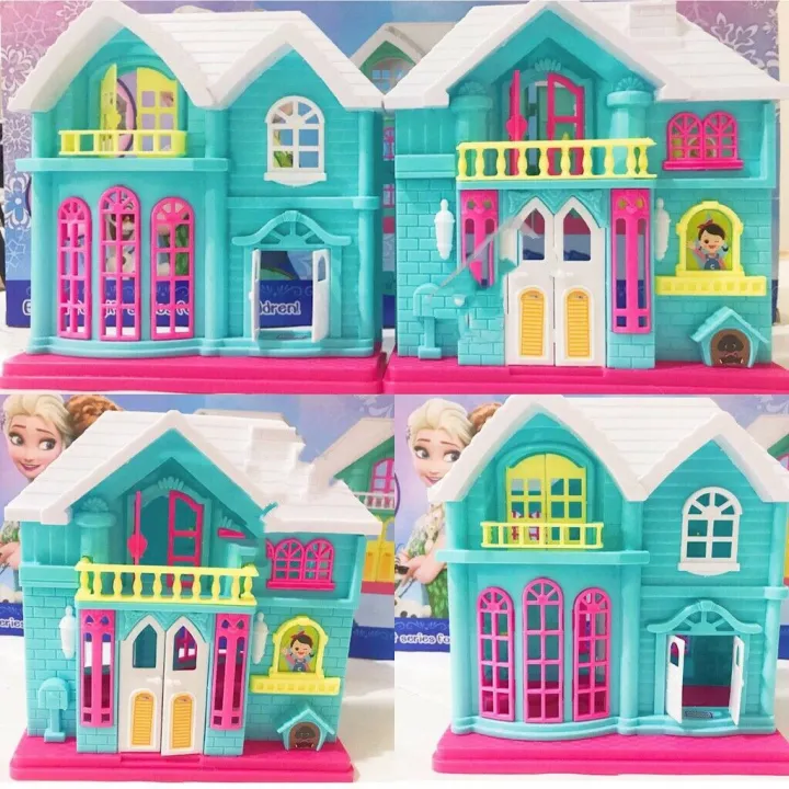 FROZEN PRINCESS DOLL HOUSE/BEAUTIFUL GIFT SERIES FOR CHILDREN W/ FREE 2 ...