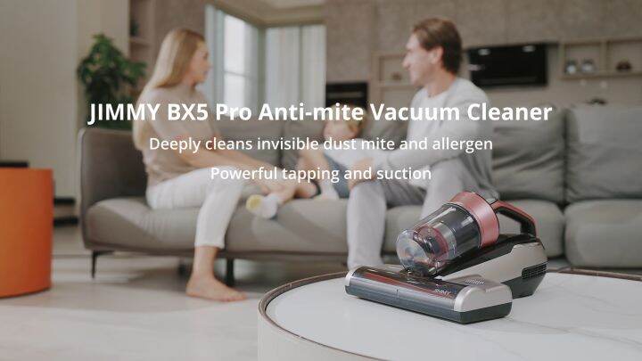 JIMMY BX5 Pro Anti-Mite Vacuum Cleaner 16kpa Professional Grade Dust ...