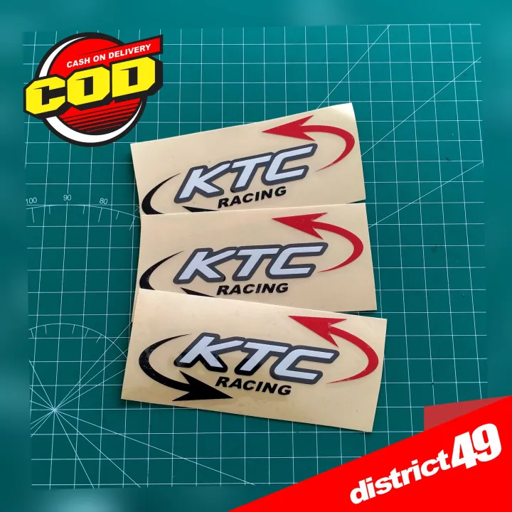 Sticker cutting KTC - Cutting sticker KTC - Stiker KTC - Stiker racing ...