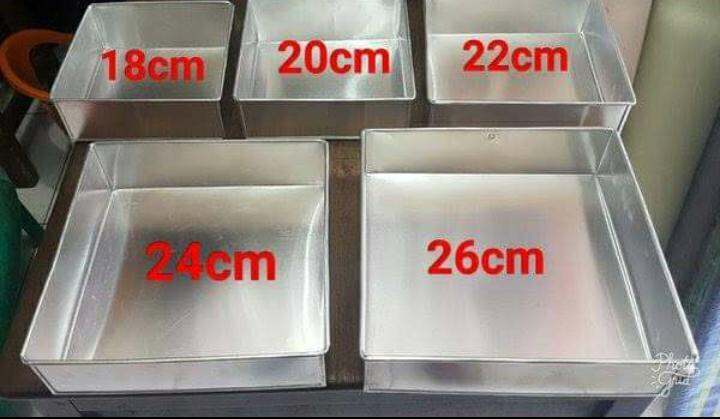 loyang kota ukuran 18-26cm tinggi 6.5 cm | Lazada Indonesia