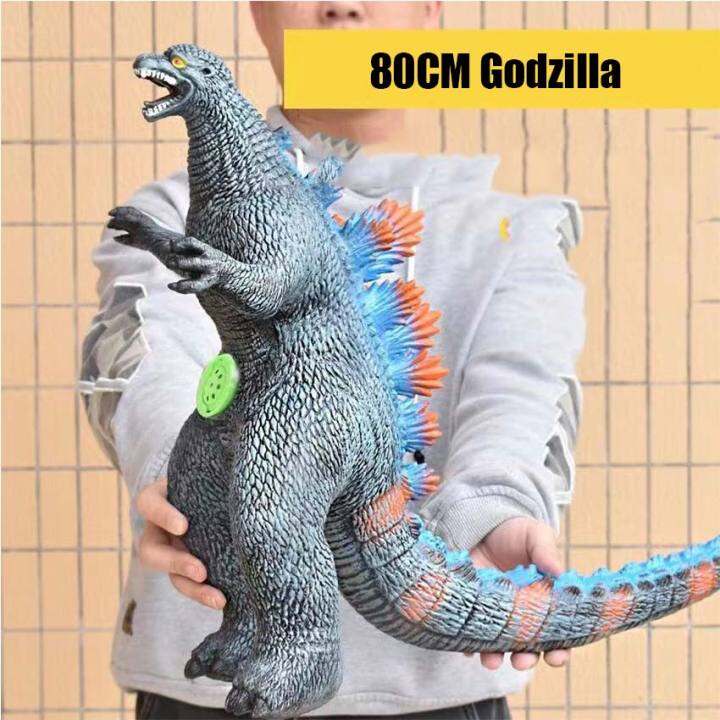 60/80Cm Mainan Godzilla Besar Murah Karet Godzilla Action Figure ...