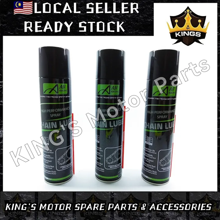 AJI RACING CHAIN LUBE SPRAY 330ML MINYAK RANTAI | Lazada